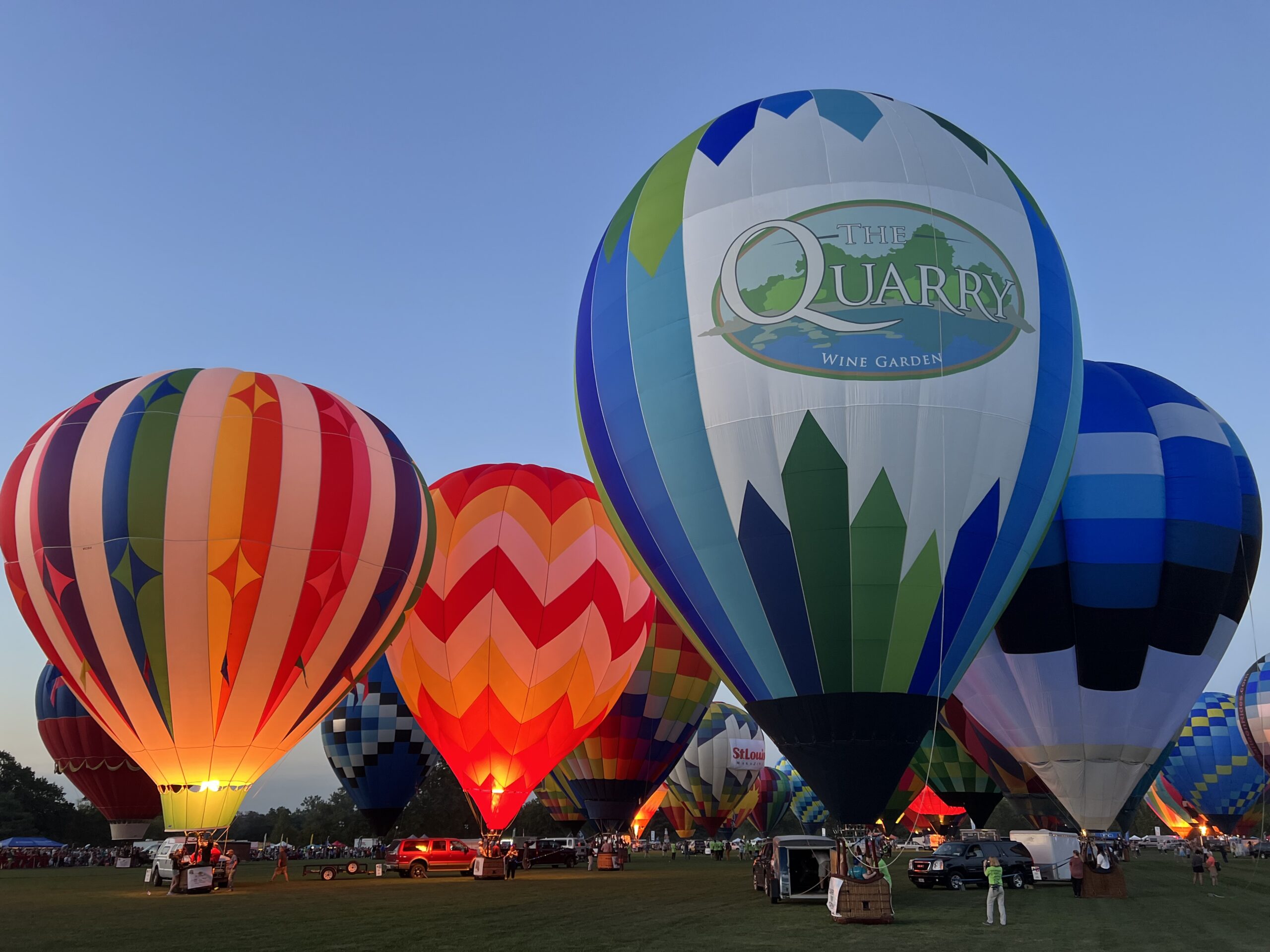 Great Forest Park Balloon Race and Balloon Glow - Creatively Kent